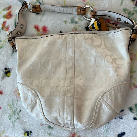 Coach | Bags | Limited Edition Coach Signature Bumble Bee Sobo Purse ...
